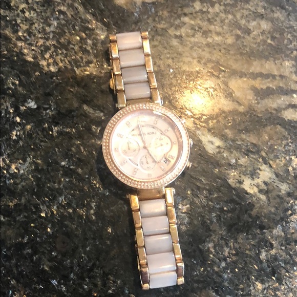 Michael Kors | Accessories | Michael Kors Rhinestone Watch | Poshmark